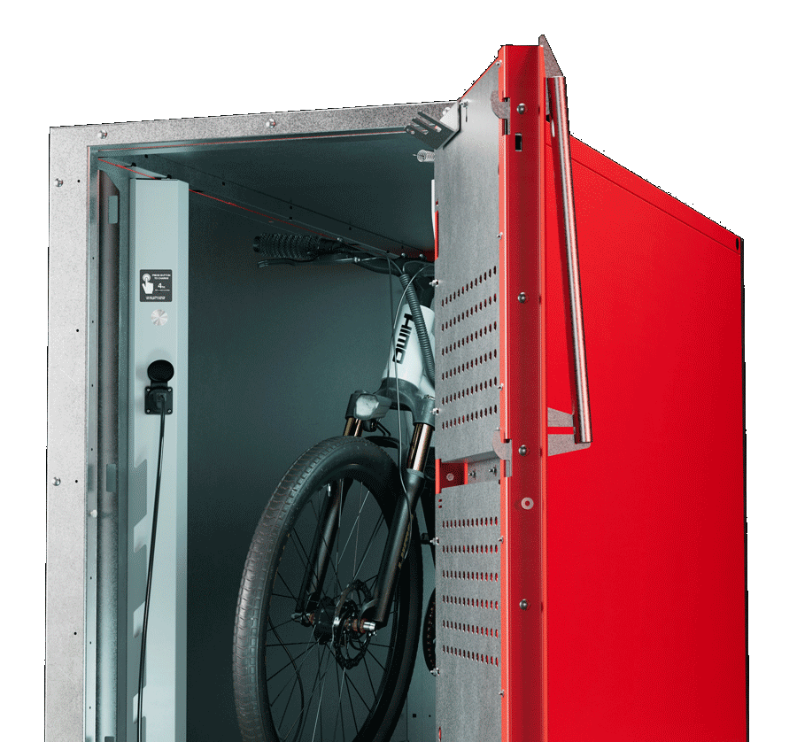 Dero Single Locker™ | All metal bicycle locker